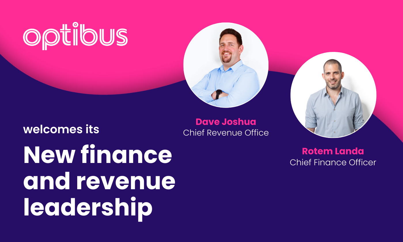 Optibus announces new finance and revenue leadership